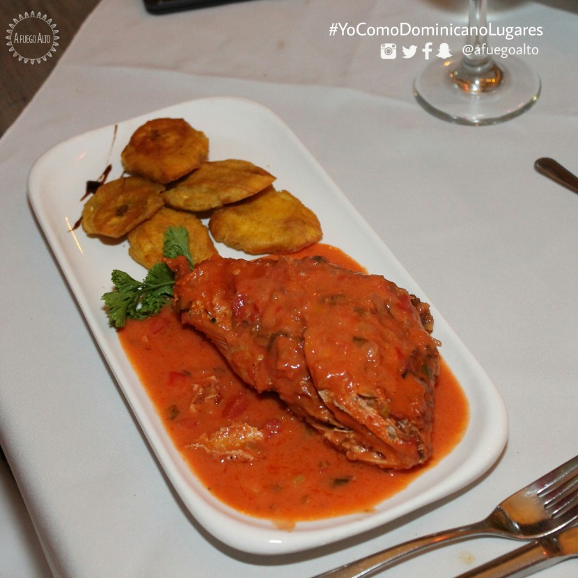 Pecao con coco - El Conuco - AFuegoAlto